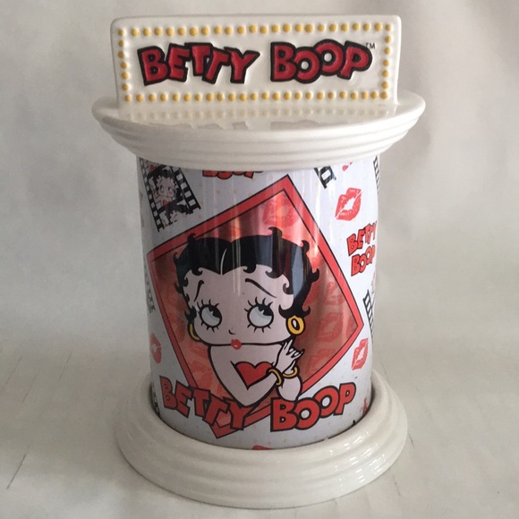 Betty Boop | Accents | Vintage Betty Boop Ceramic Container | Poshmark